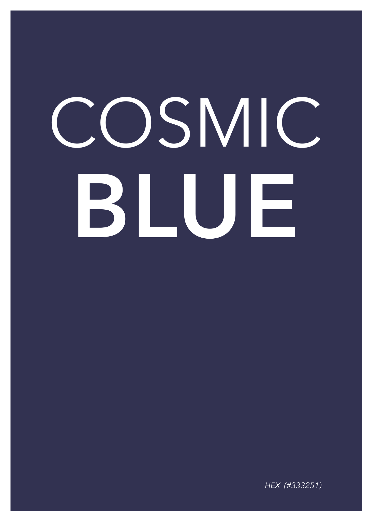 Pantone Cosmic Blue - Marsala pintores